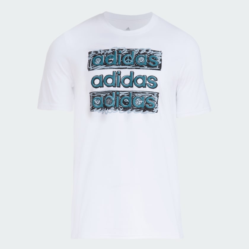 M DOODLE MLT T - Branco adidas | adidas Brasil