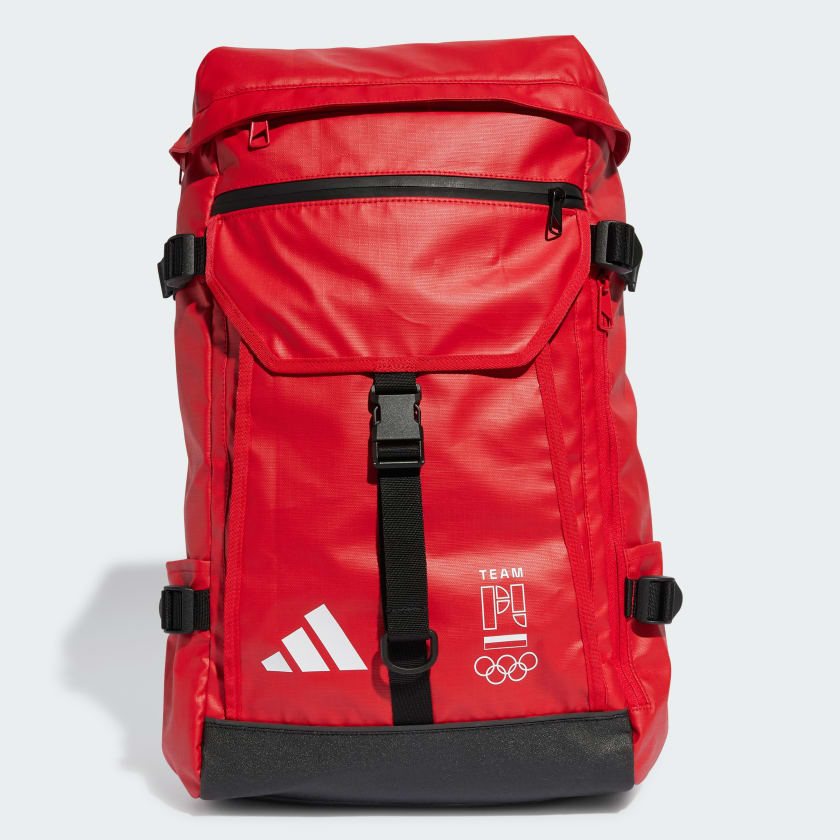 Poland Backpack, Red - Compact and Durable | adidas UK