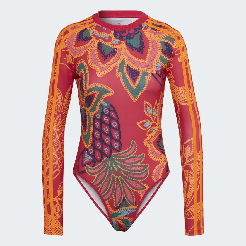 adidas FARM Rio Bodysuit - Pink | Free Shipping with adiClub | adidas US