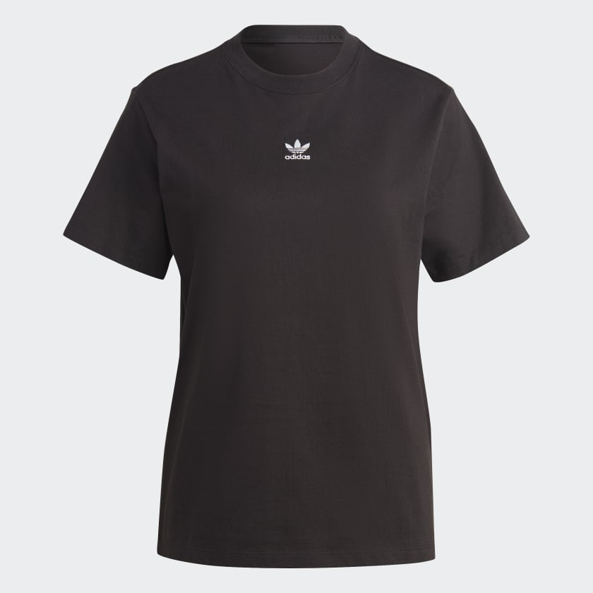 adidas Adicolor Essentials Regular Tee - Black | adidas Australia