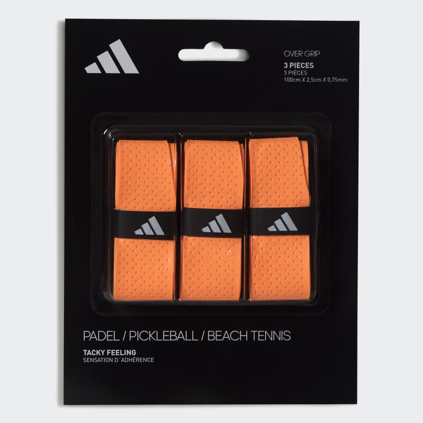 adidas Set of Overgrips (3 Pieces) - Orange | adidas UK