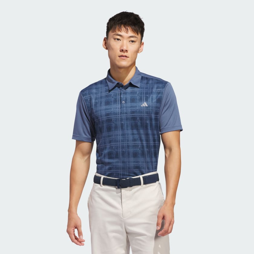 adidas Front Polo Shirt - Blue | adidas Australia