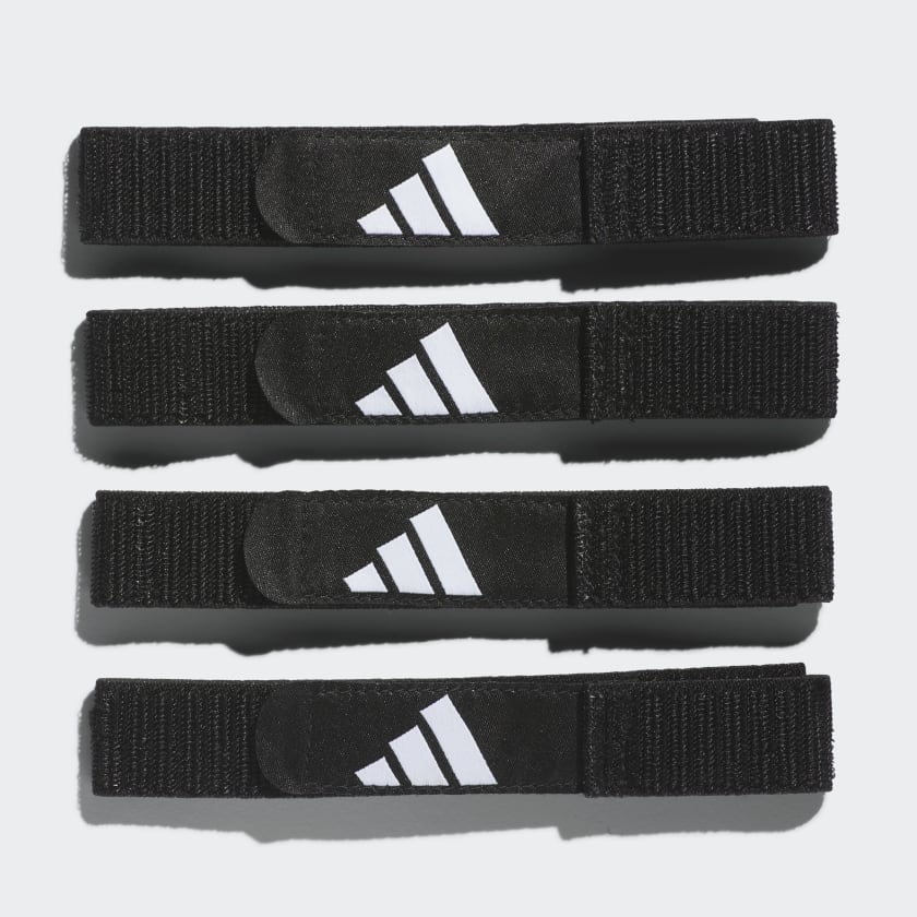 adidas Soccer Shin Guard Straps - Black | Free Shipping with adiClub ...