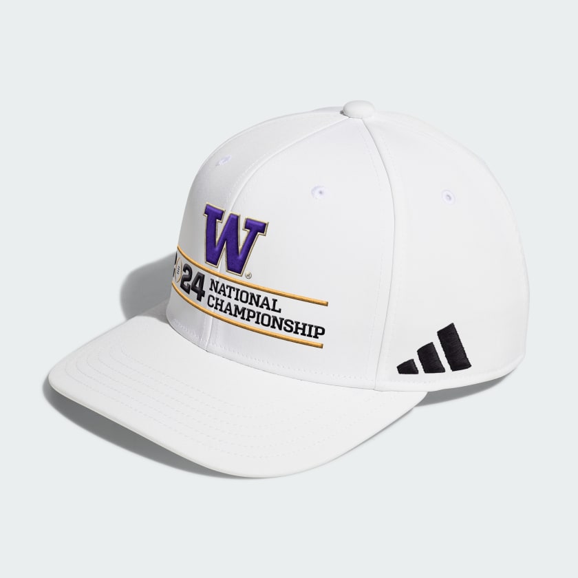 adidas Washington CFP National Champ Participant Snapback Hat - White ...