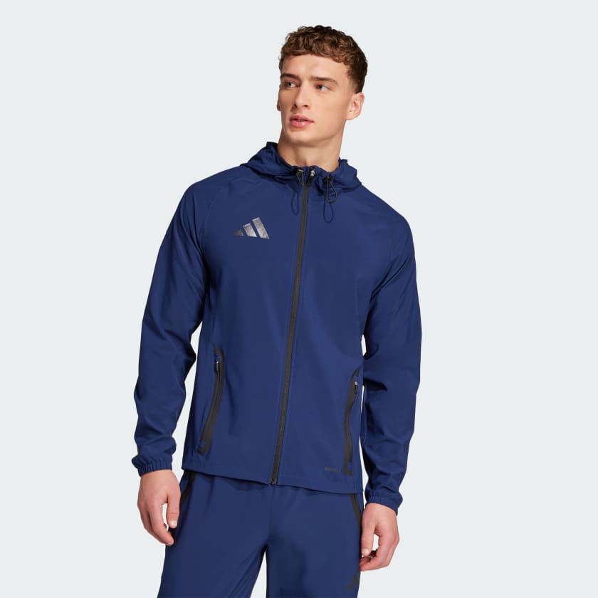 adidas Tiro 25 Competition Vis Tech Travel Jacke - Blau | adidas Deutschland