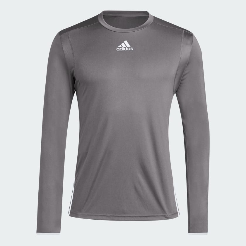 adidas Team Issue Long Sleeve Jersey - Grey | Free Shipping adidas Team Issue Long Sleeve Jersey - Grey | Free Shipping