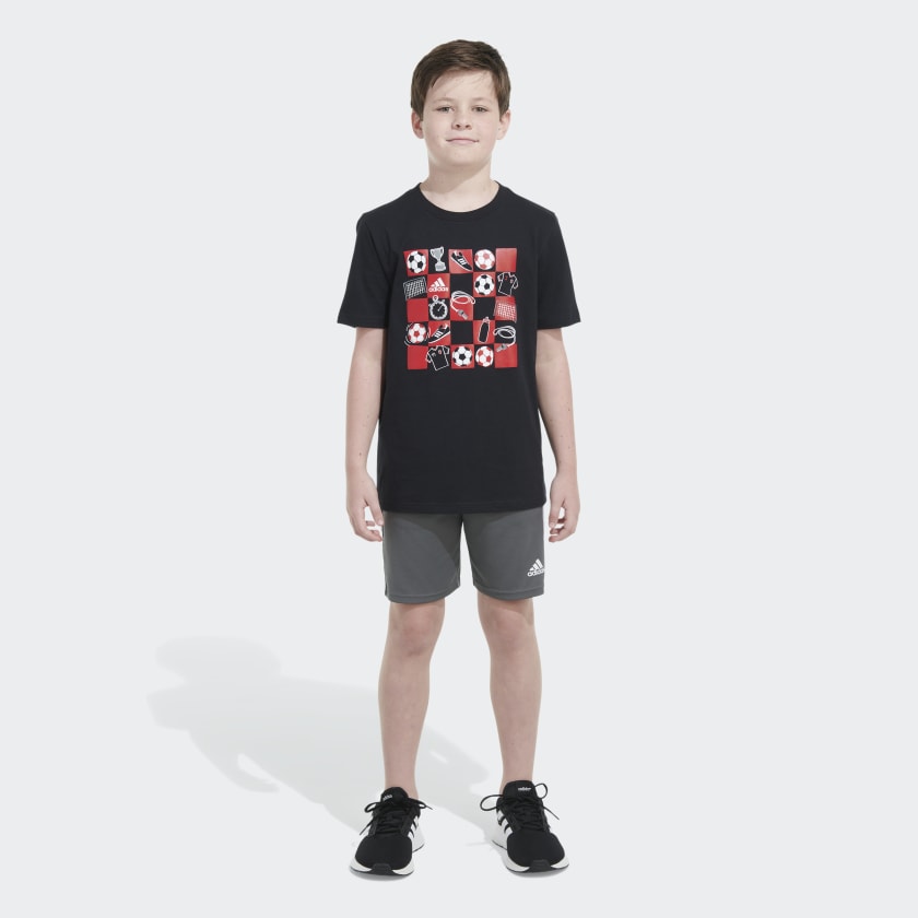 👕 adidas SS PLAY BALL TEE - Black | Kids' Training | adidas US 👕