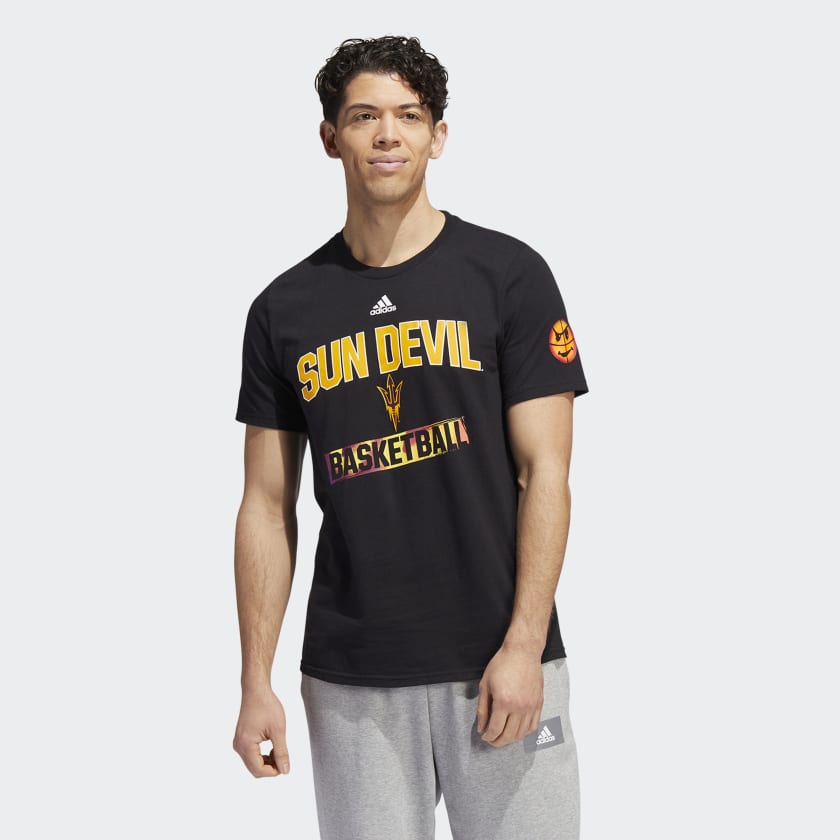 adidas Sun Devils 2022 Tourney Tee - Black | Men's Training | adidas US