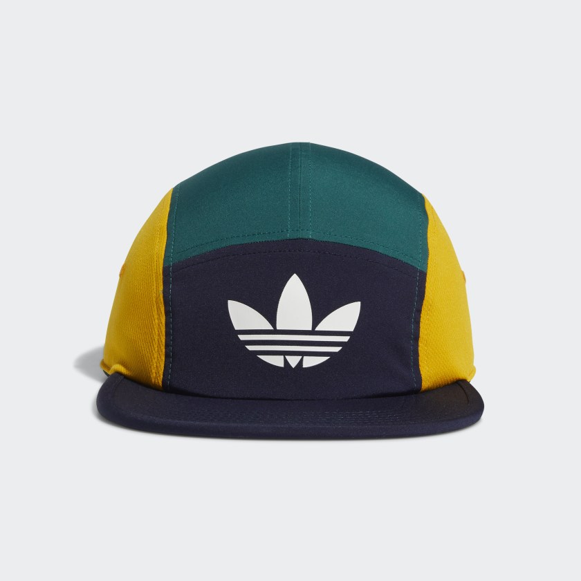 adidas Blocked Five-Panel Hat - Blue | adidas US