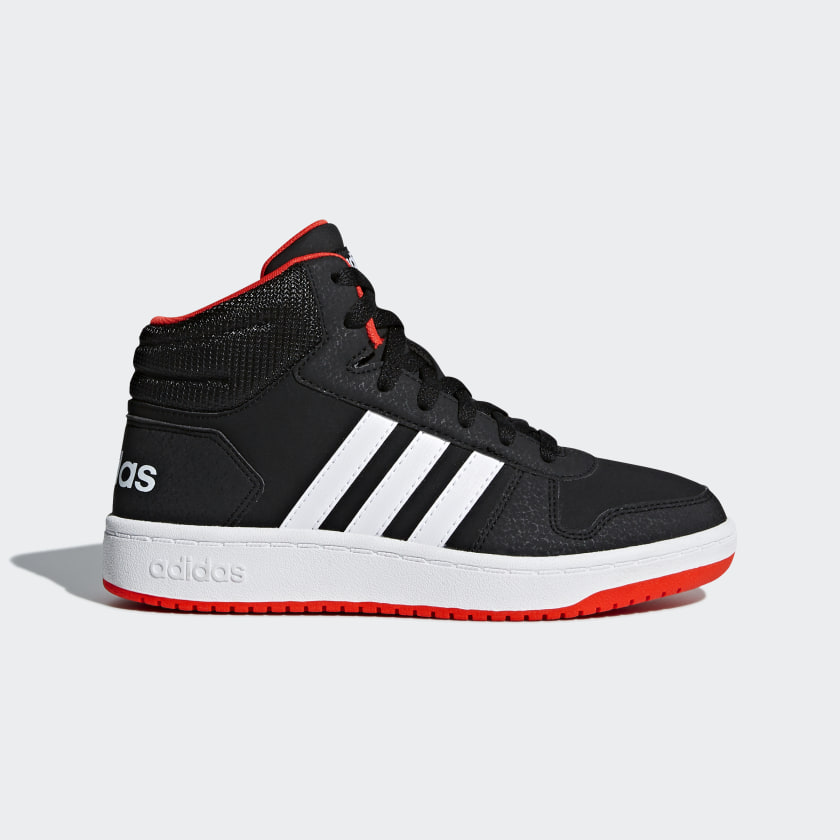 adidas Hoops 2.0 Mid Schuh - Schwarz | adidas Austria