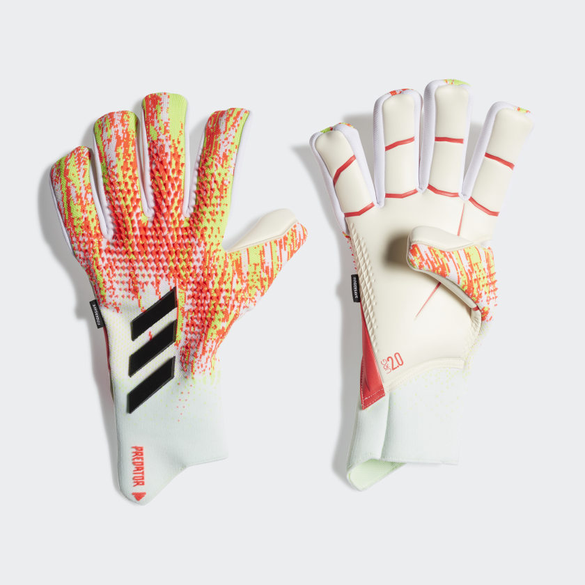 adidas Predator 20 Pro Fingersave Torwarthandschuhe - Weiß | adidas ...