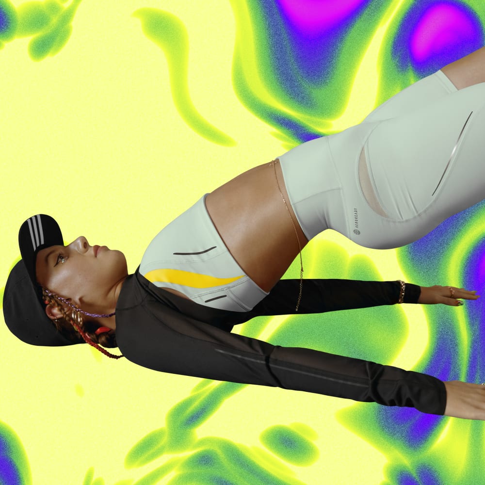 Женский спортивный бра Adidas Powerimpact Luxe Training Medium-Support ...