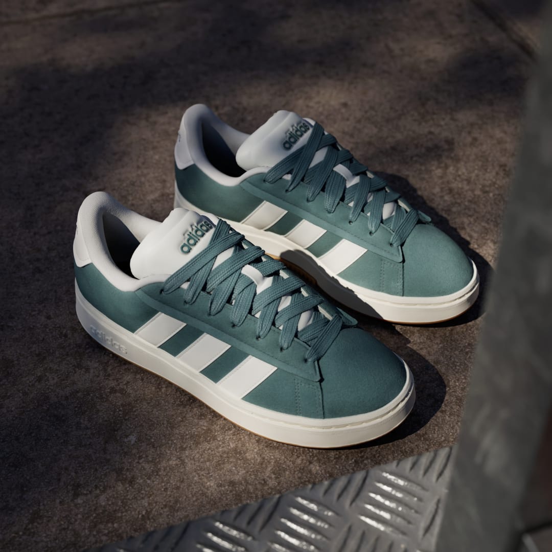 Adidas Grand Court Alpha Preloved Teal / Core White / Gum ...