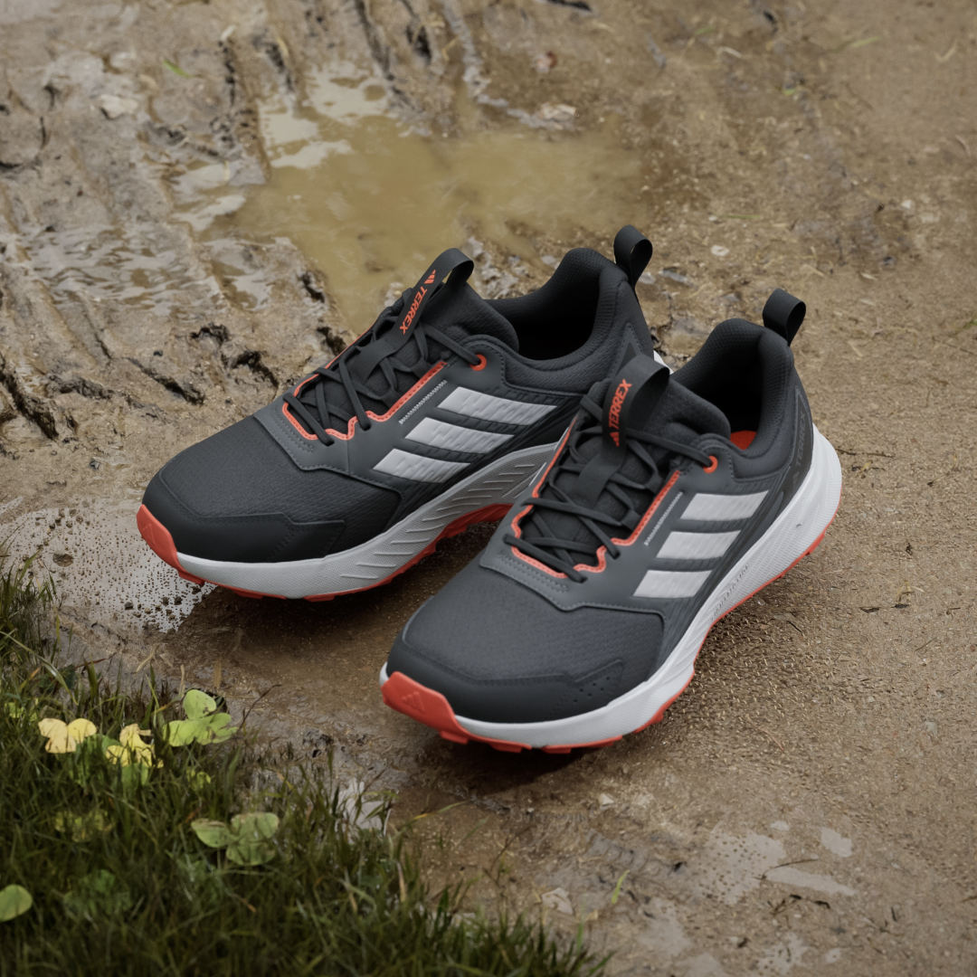 Adidas Tracefinder Trail Running Core Black / Grey One / Semi Impact ...