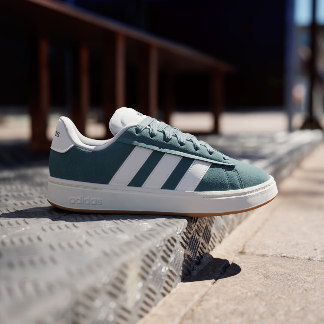 Adidas Grand Court Alpha Preloved Teal / Core White / Gum ...