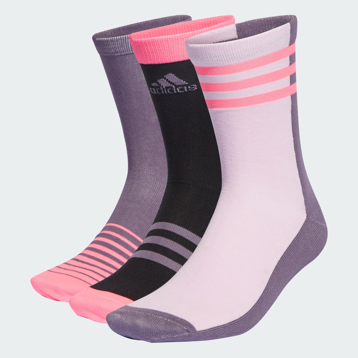 Adidas International Girls Day Crew Socks 3 Pairs - HZ2923