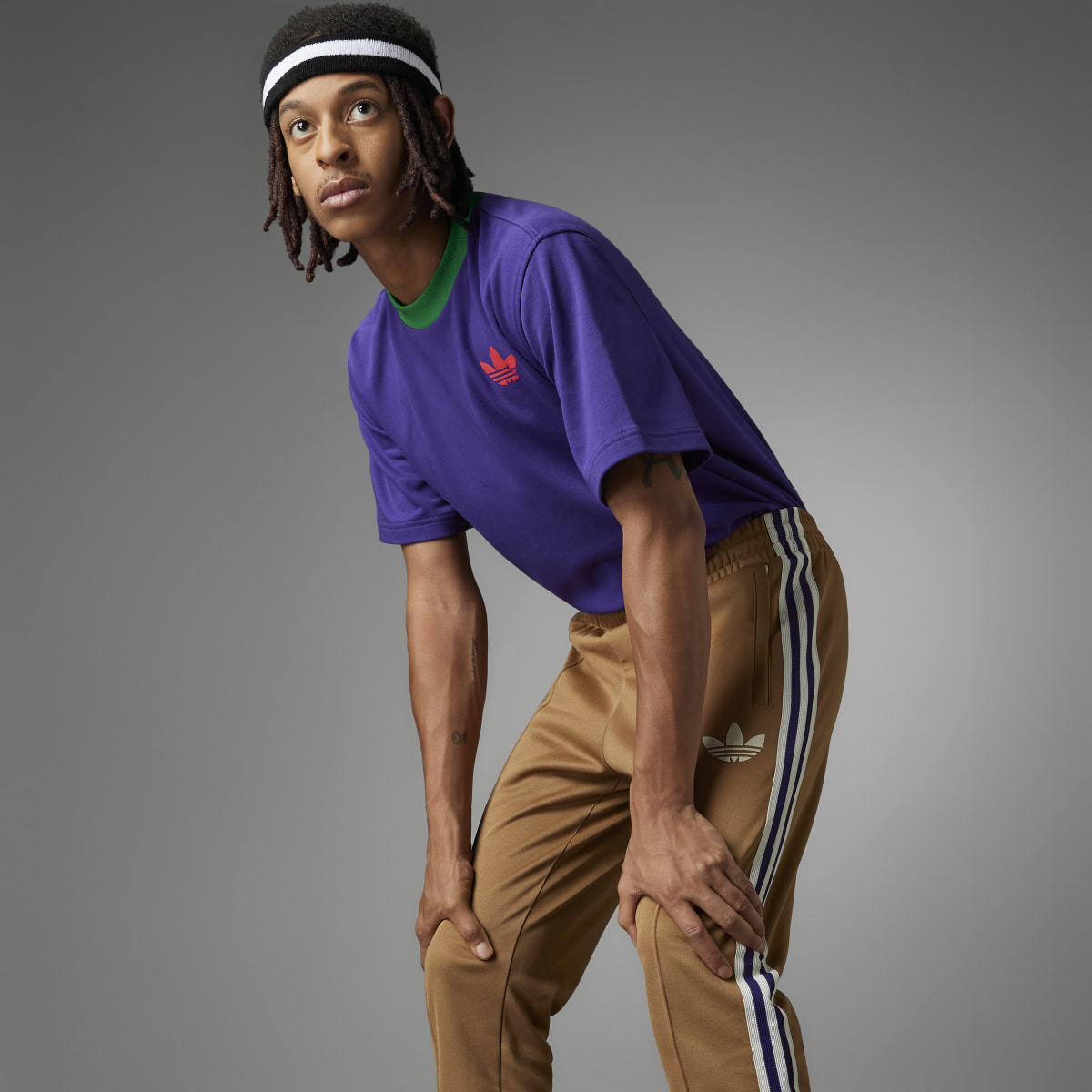 Adidas Adicolor Heritage Now Large Trefoil Tee - IB3434