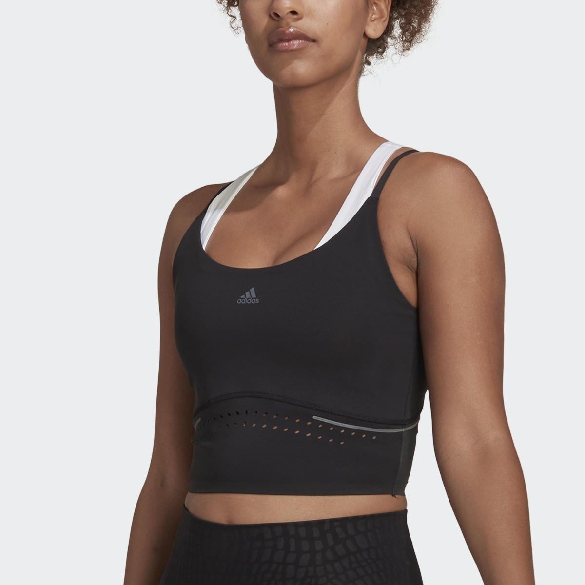 Adidas HIIT 45 Seconds Crop Tank Top - HK4717