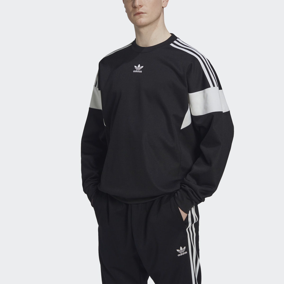 Adidas Adicolor Classics Cut Line Crew Sweatshirt - HN6117
