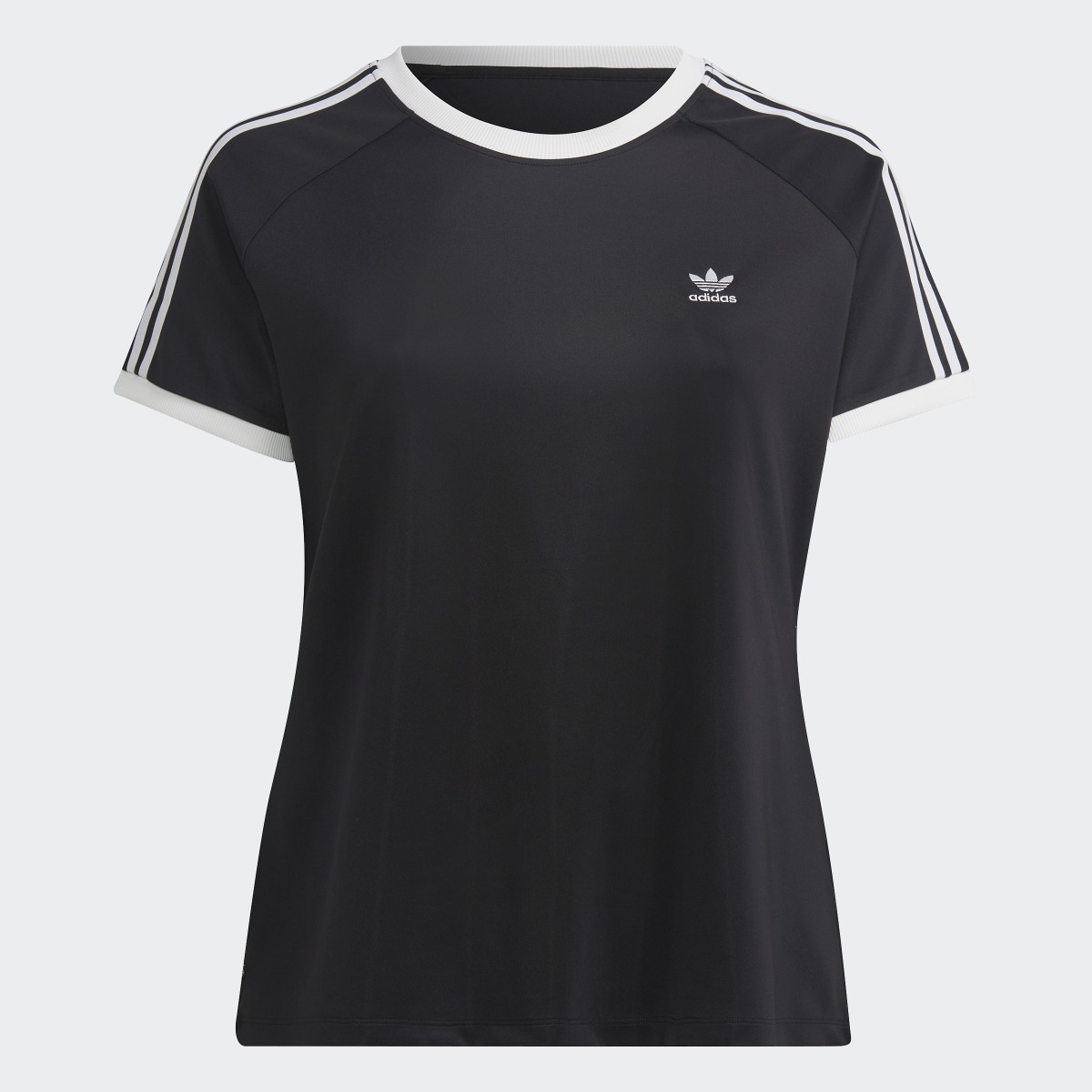 Adidas Adicolor Classics Slim 3 Stripes T Shirt Plus Size