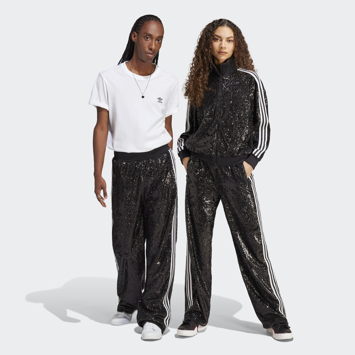 Adidas - Blue Version Sequin Beckenbauer Tracksuit Bottoms (Gender Neutral)