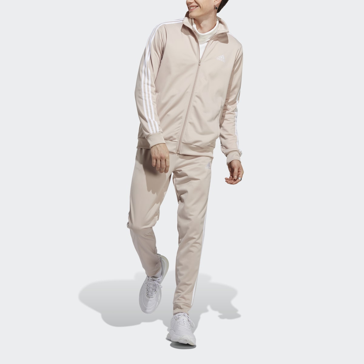 Adidas Sportswear Basic 3-Stripes Tricot Track Suit Set - IC6759