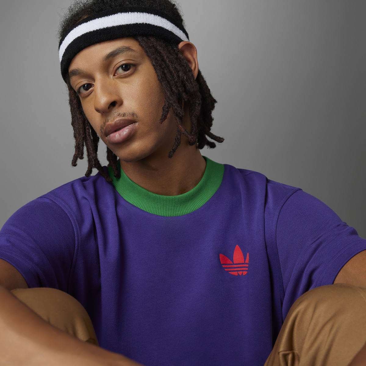 Adidas Adicolor Heritage Now Large Trefoil Tee - IB3434