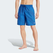 adidas Monogram Swim Shorts - Blue | Men's Swim | adidas US