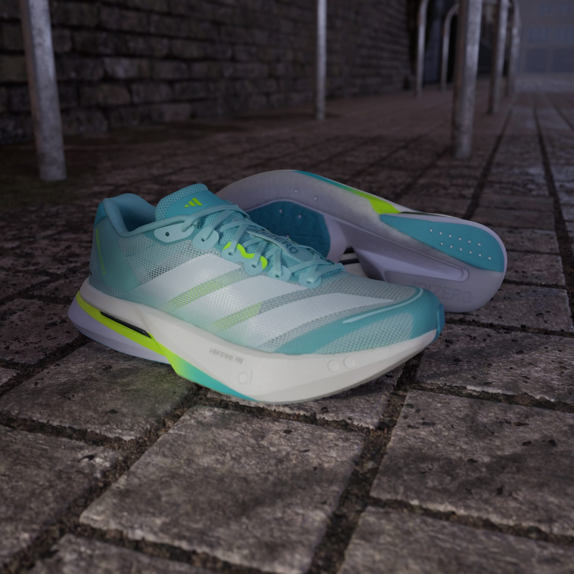 Shoes - Adizero Boston 13 Shoes - Turquoise | adidas South Africa