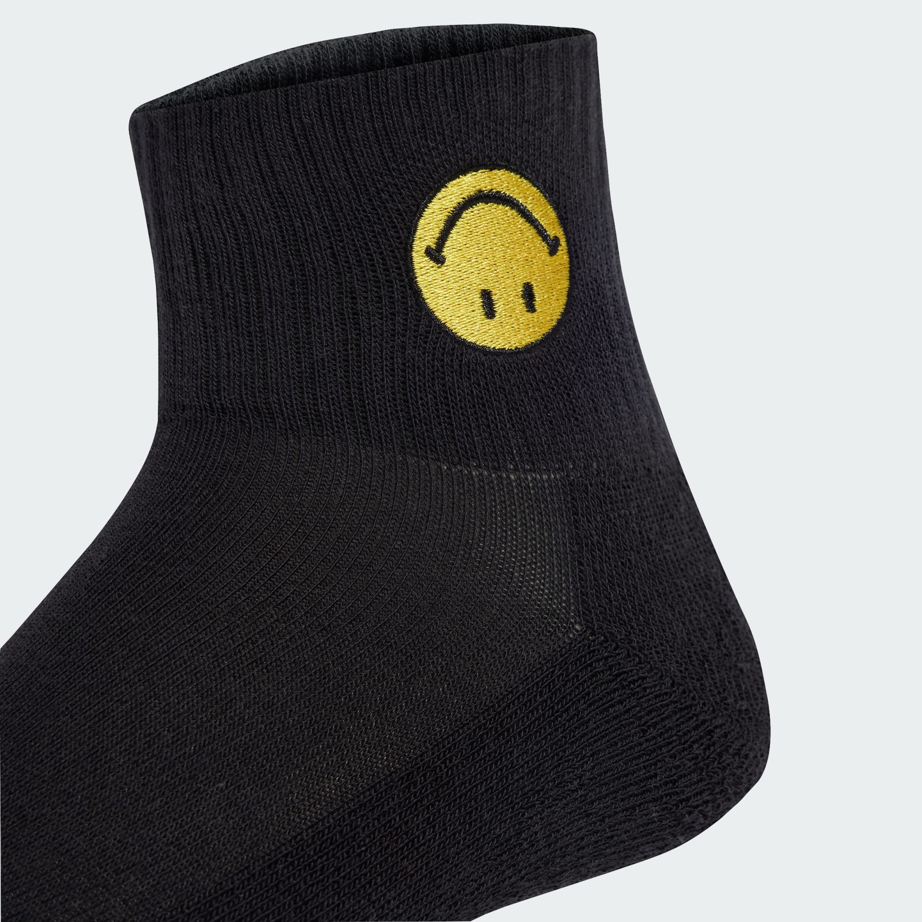 adidas adidas Originals x Smiley Mid Ankle Socks 2 Pairs - White ...