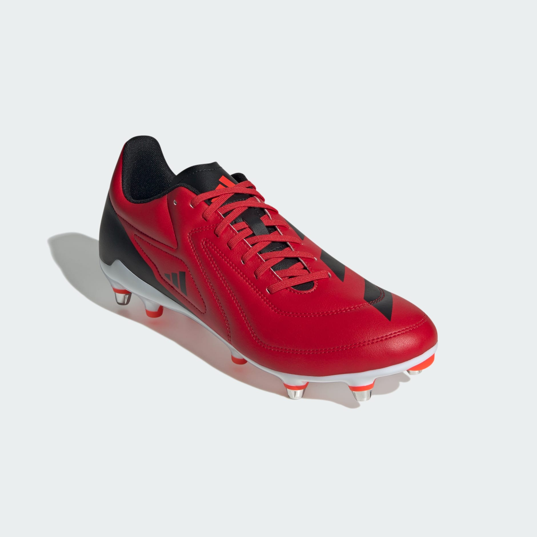 Rugby - RS15 Soft Ground Rugby Boots - Red | adidas South Africa