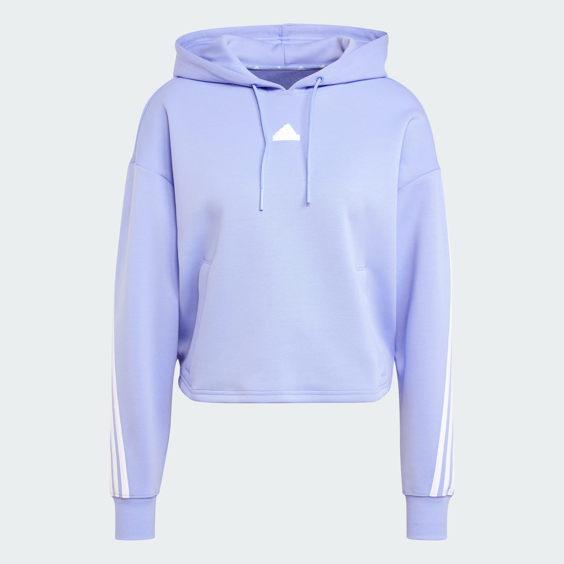 CLOTHING - Future Icons 3-Stripes Hoodie - Blue | adidas Kuwait