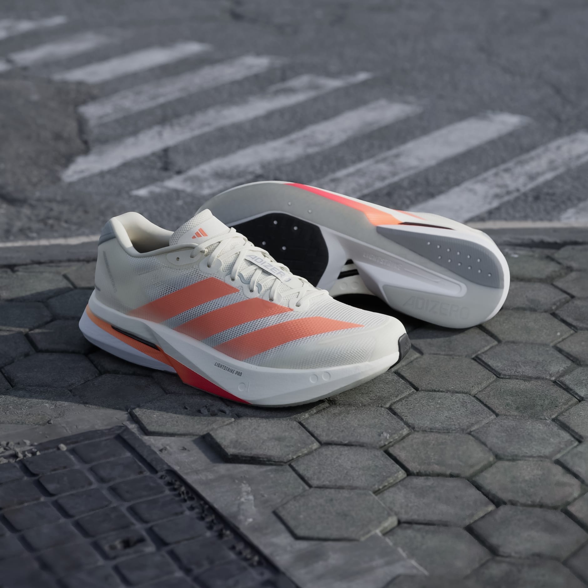 adidas Adizero Boston 13 Shoes - White | adidas UAE
