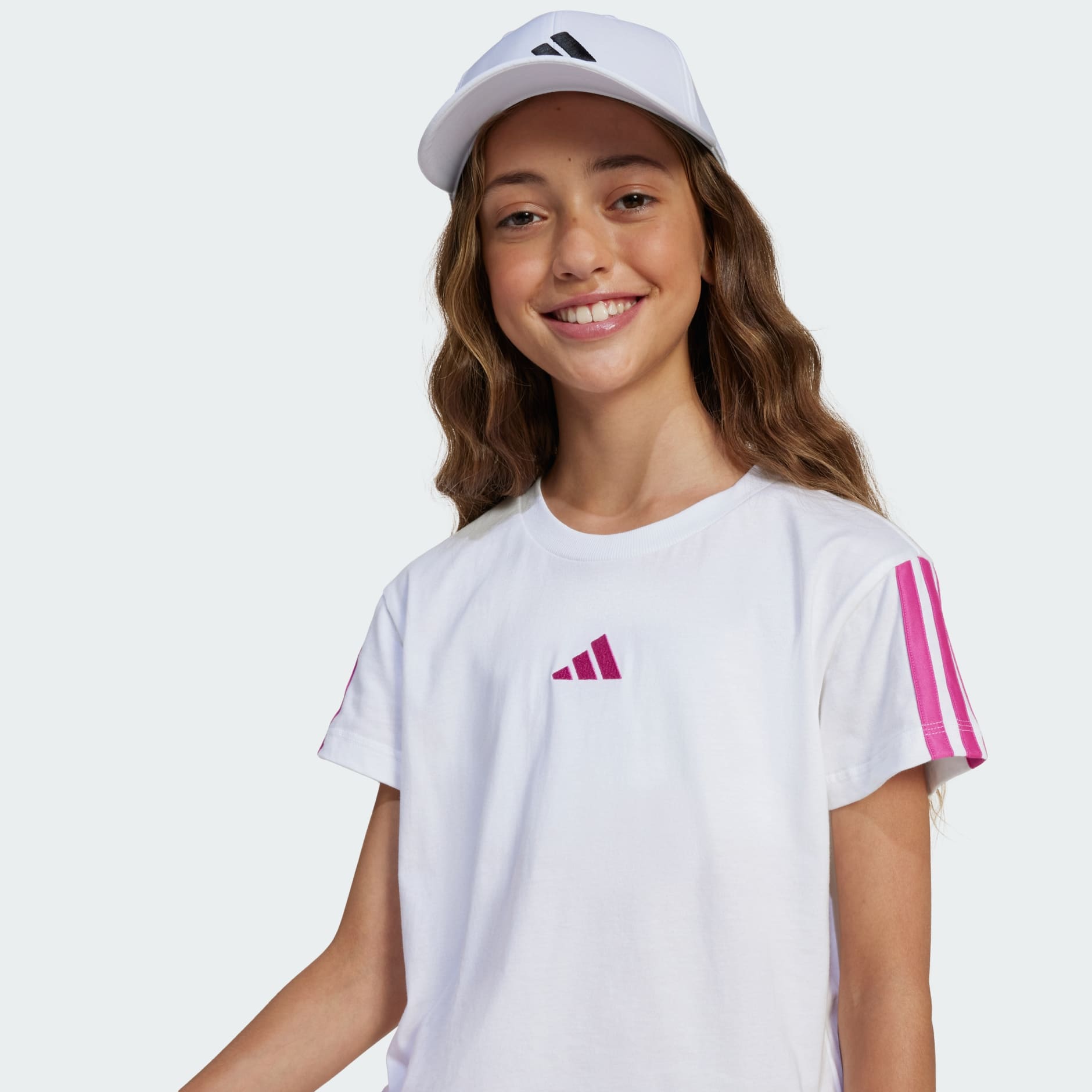 adidas Essentials Tee Kids - White | adidas UAE