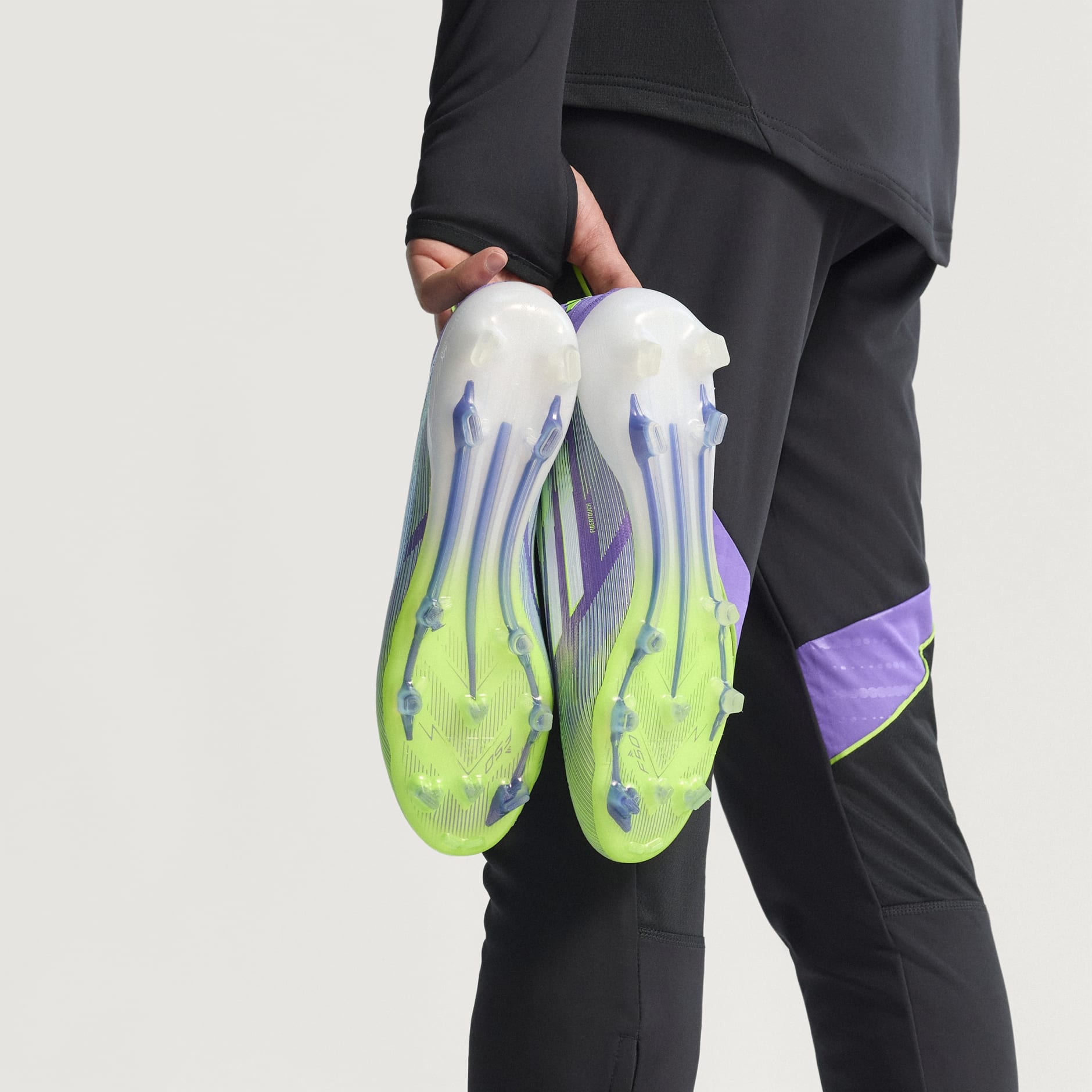 adidas F50 Elite Laceless Firm Ground Boots - Purple | adidas UAE