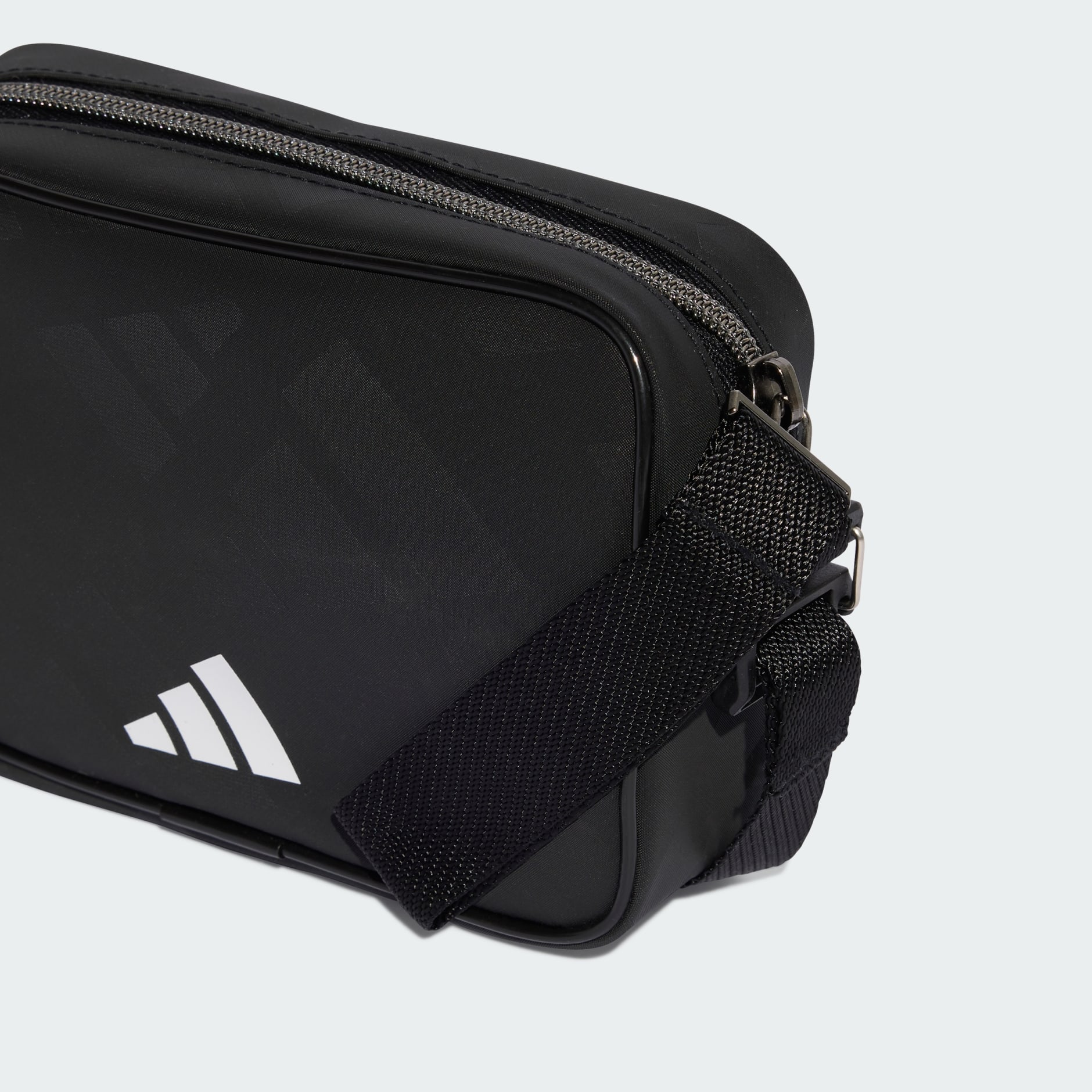 Accessories - Monogram Essentials Shoulder Bag - Black | adidas South ...
