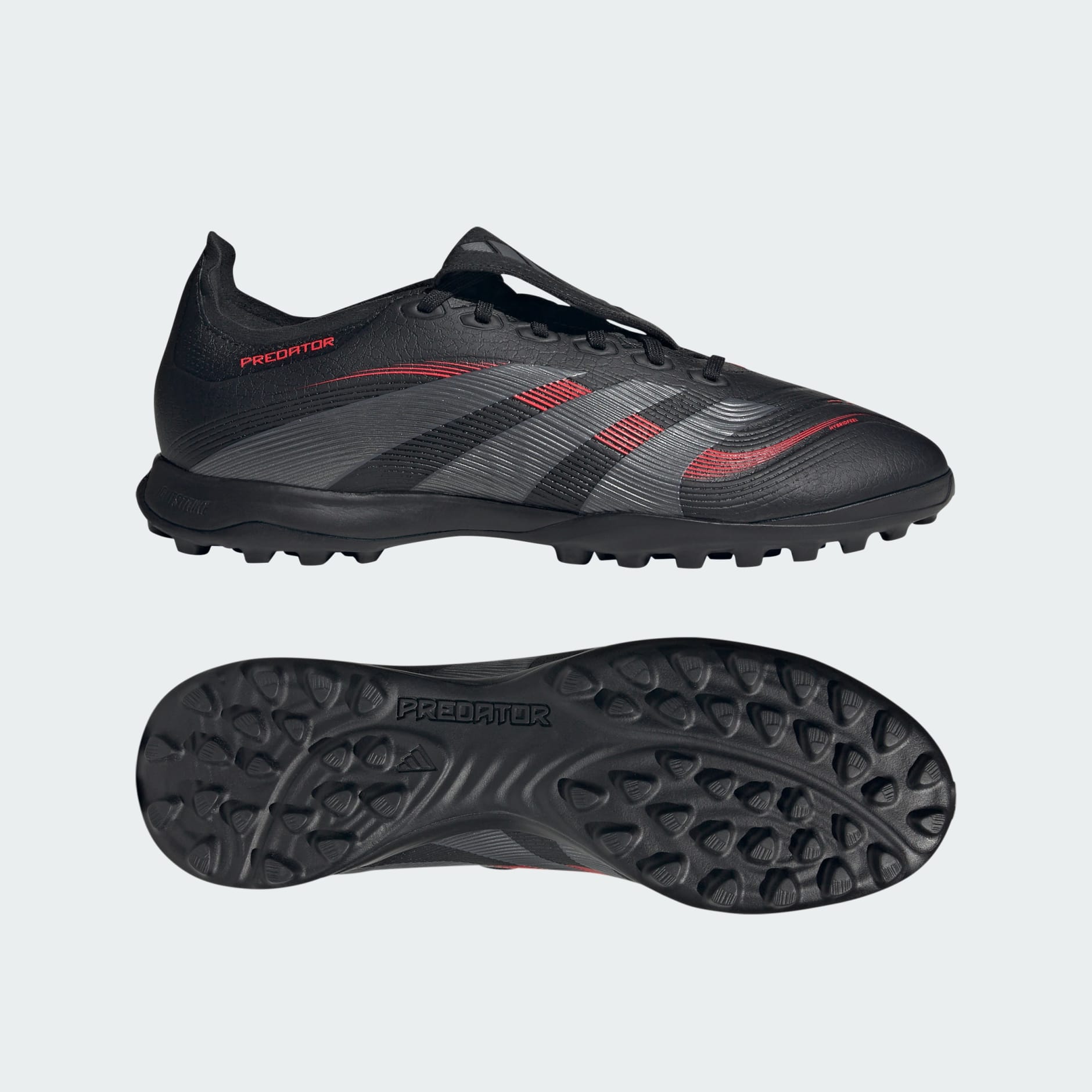 adidas Predator League Fold-Over Tongue Turf Boots - Black | adidas UAE
