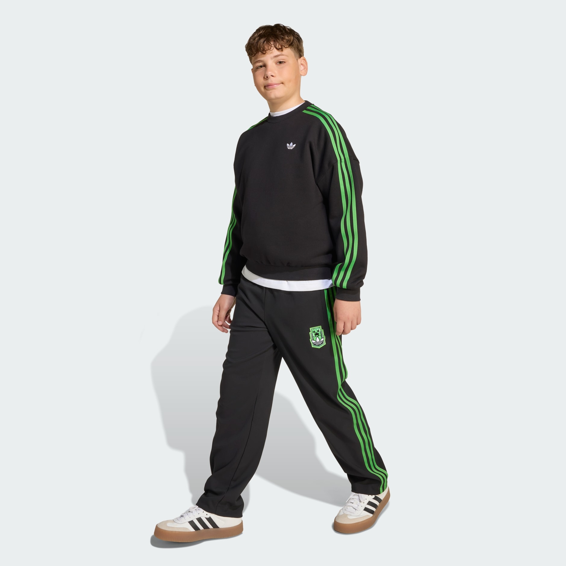 adidas Adidas Minecraft Crew Kids - Black | adidas UAE