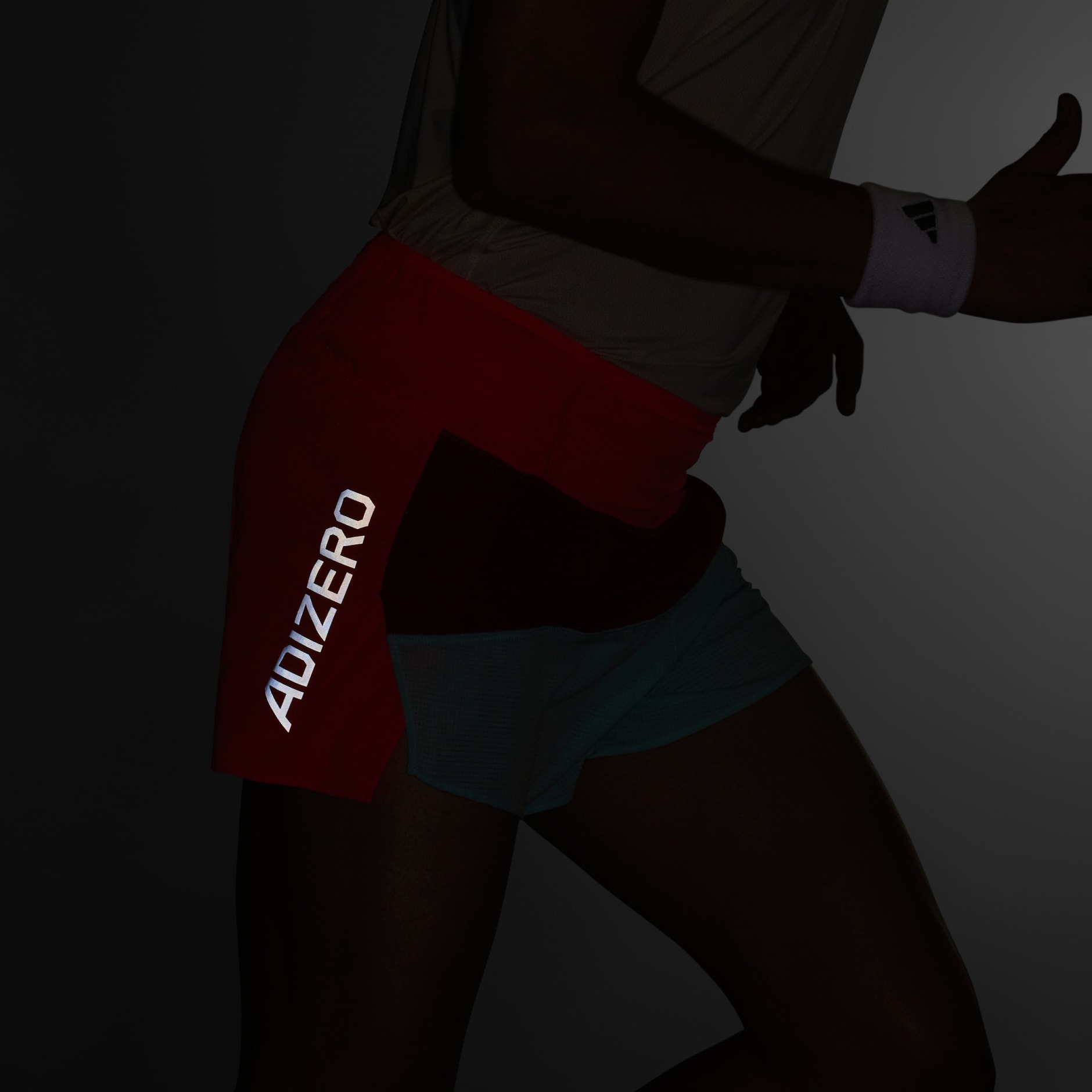 adidas New York City Running Split Shorts - Red | adidas UAE