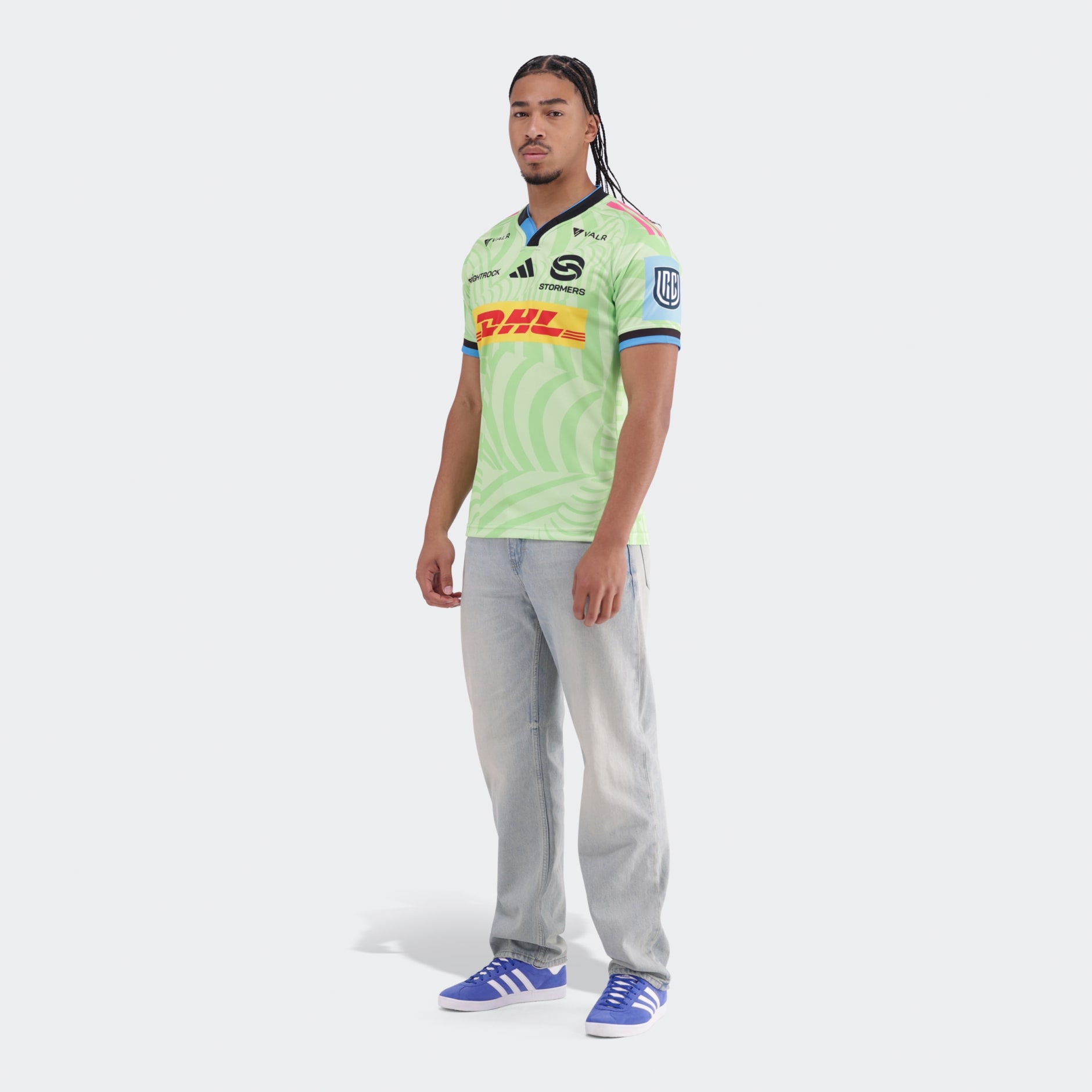 Clothing - DHL Stormers 25/26 Away Jersey - Green | adidas South Africa