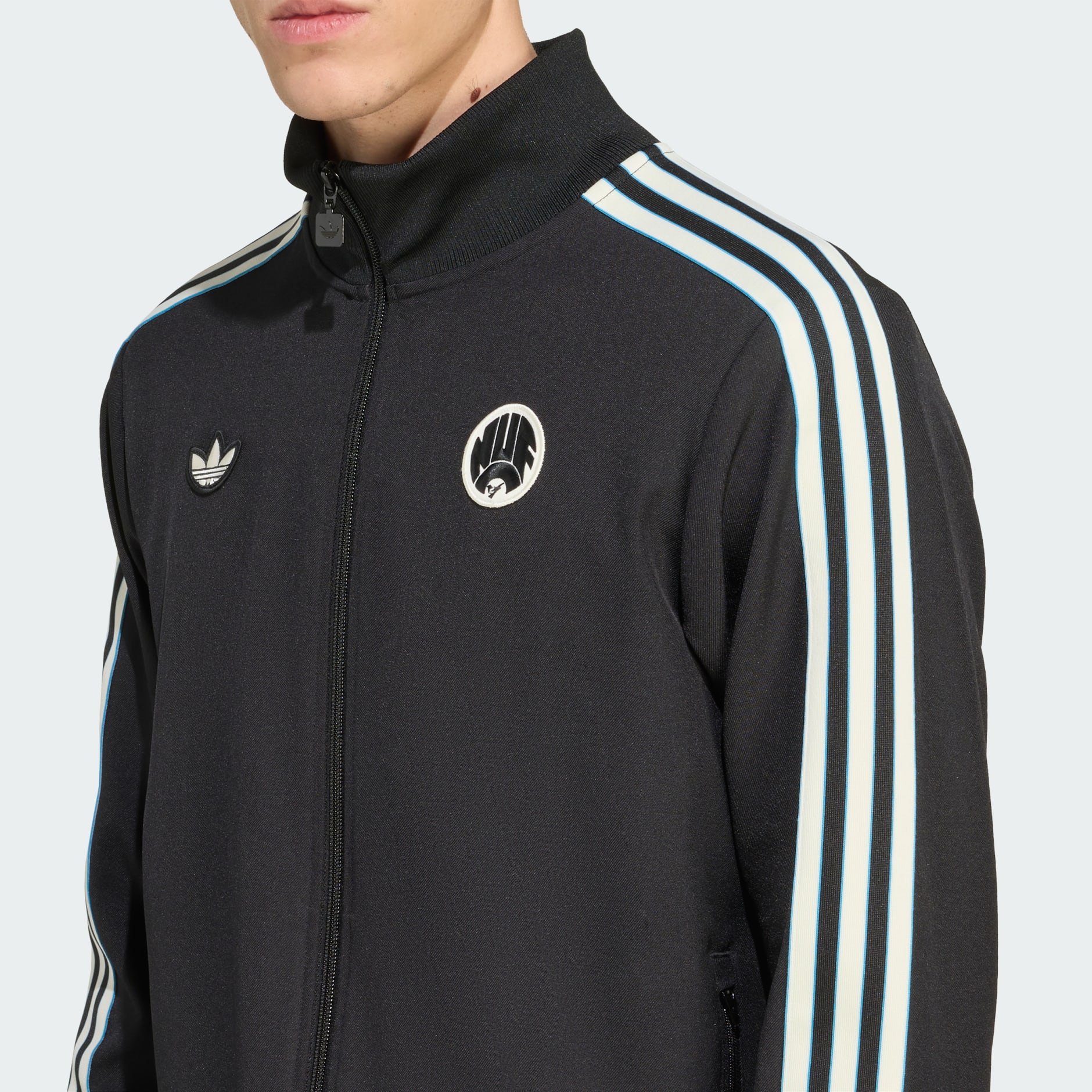 Clothing - Newcastle United FC Terrace Icons Track Top - Black | adidas ...