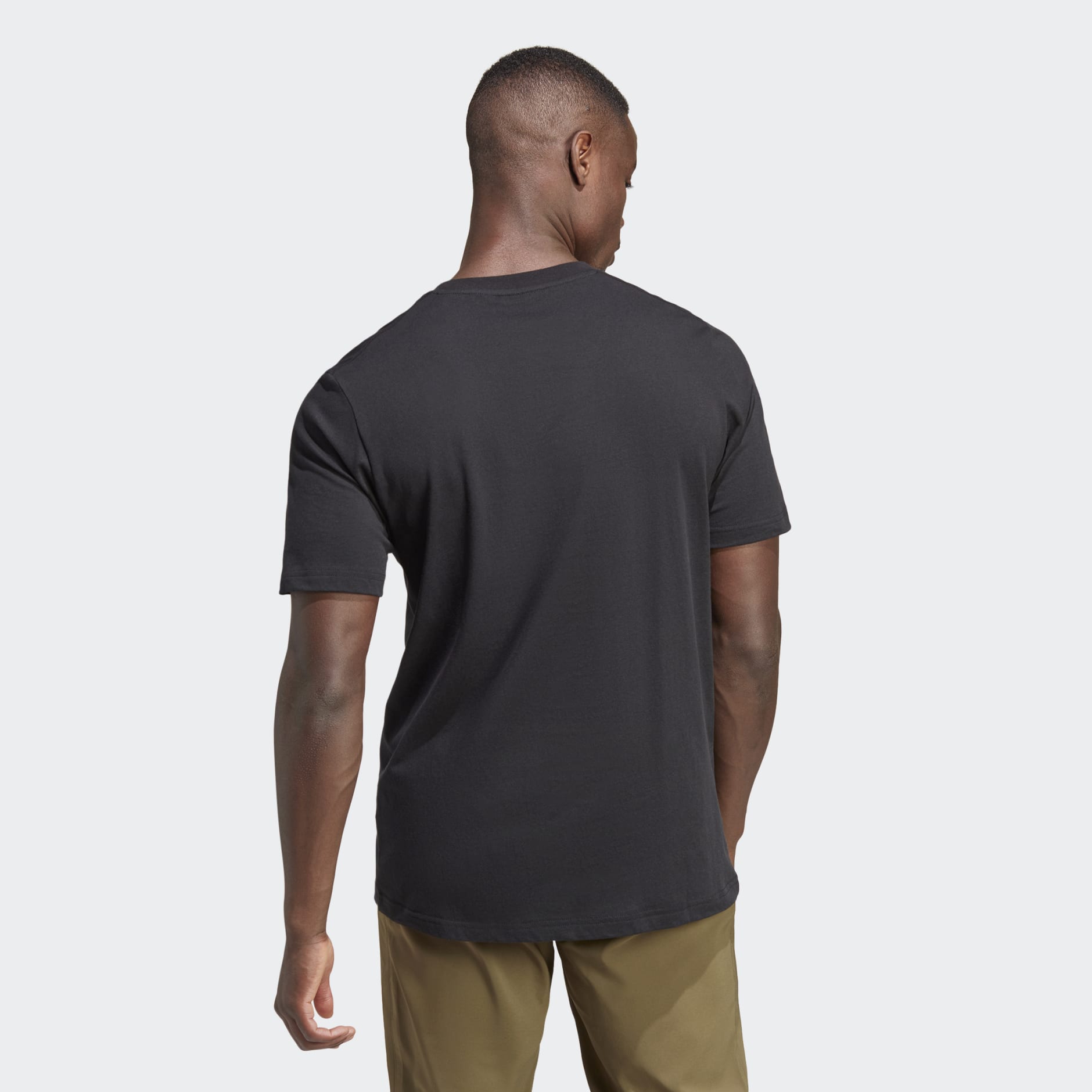 Clothing - Terrex Classic Logo Tee - Black | adidas South Africa