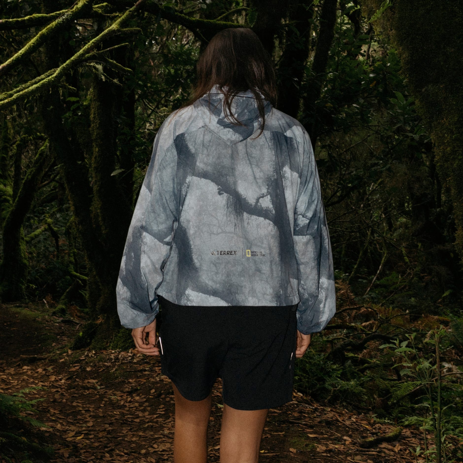 adidas National Geographic Windbreaker - Grey | adidas GH