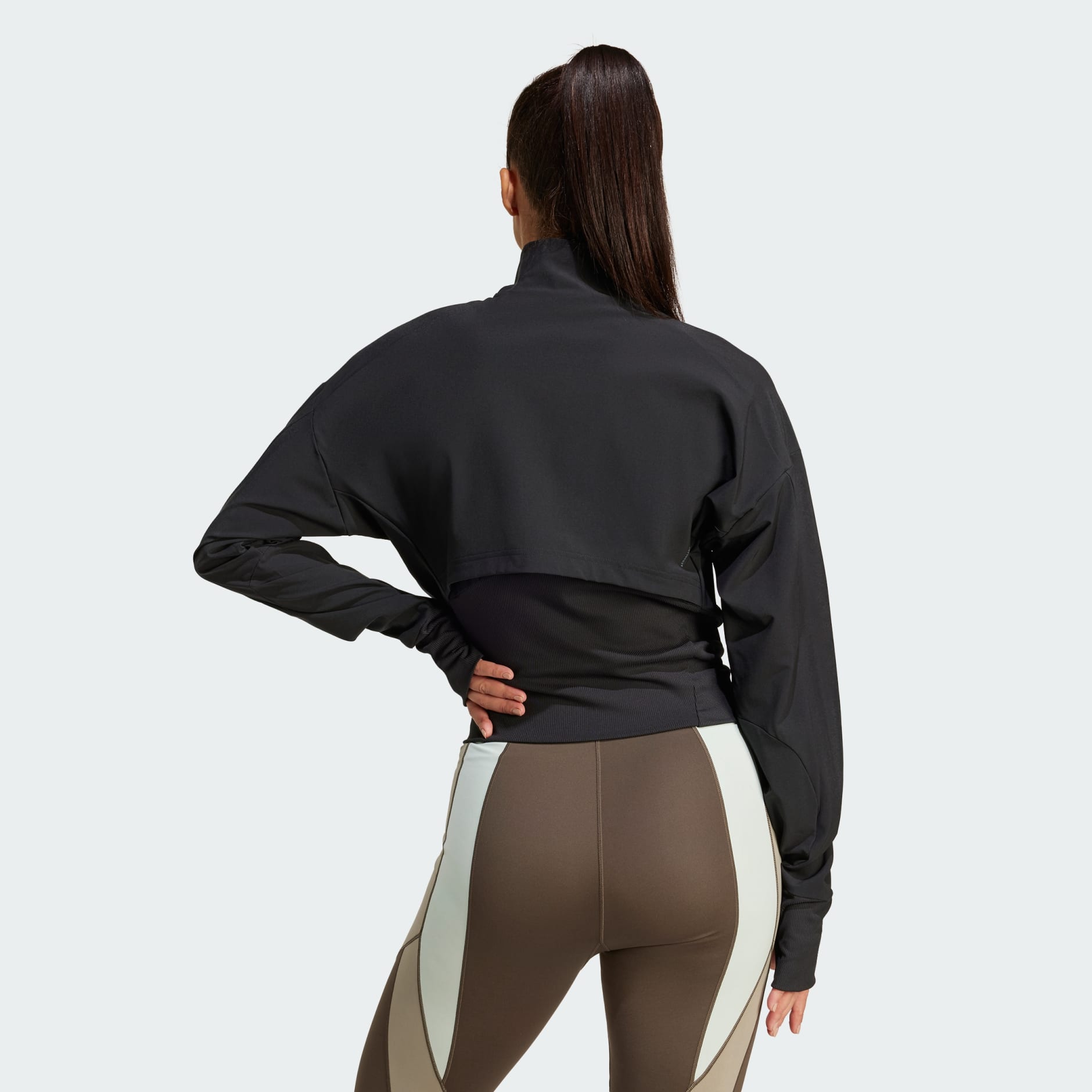 Women's Clothing - Full-Zip Training Jacket - Black | adidas Egypt