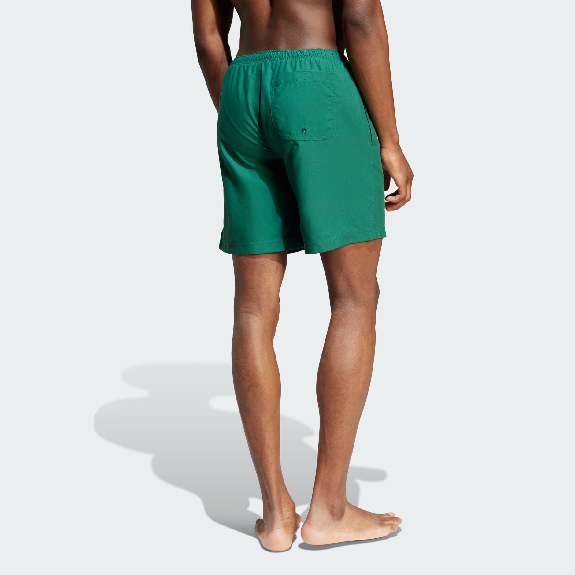 Men's Clothing - Adicolor 8-Inch Swim Shorts - Green | adidas Egypt