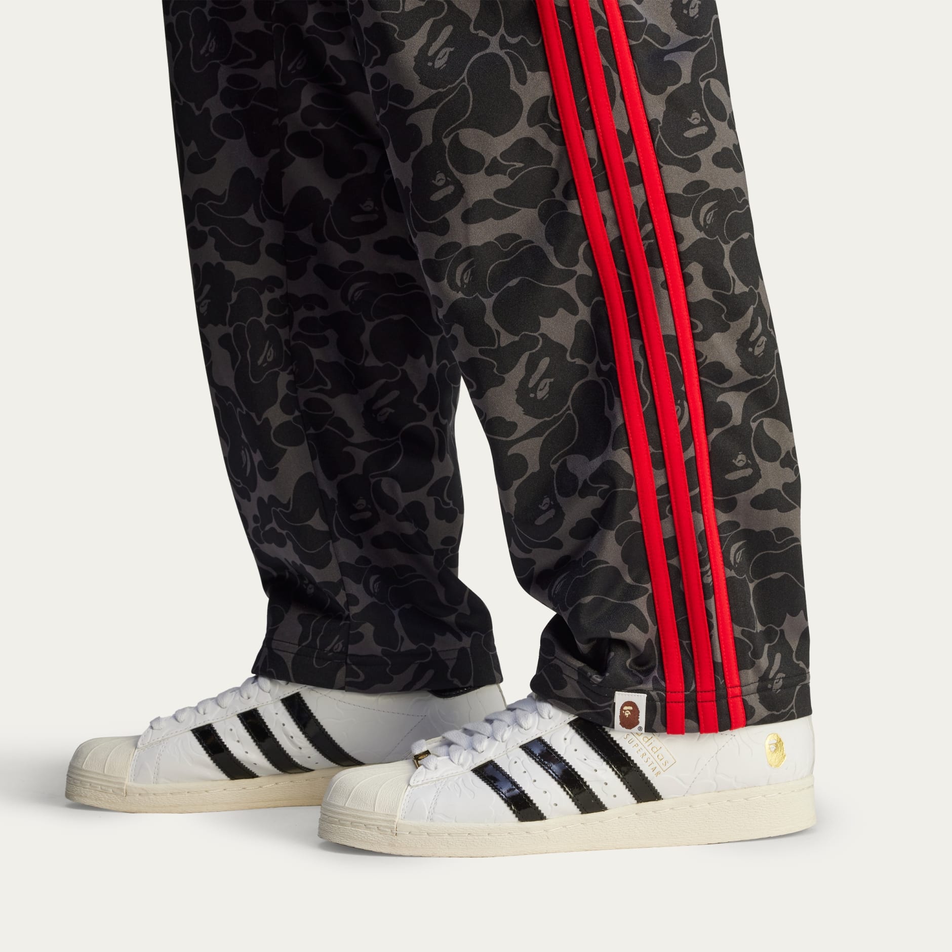 adidas BAPE Firebird Track Pants - Black | adidas UAE