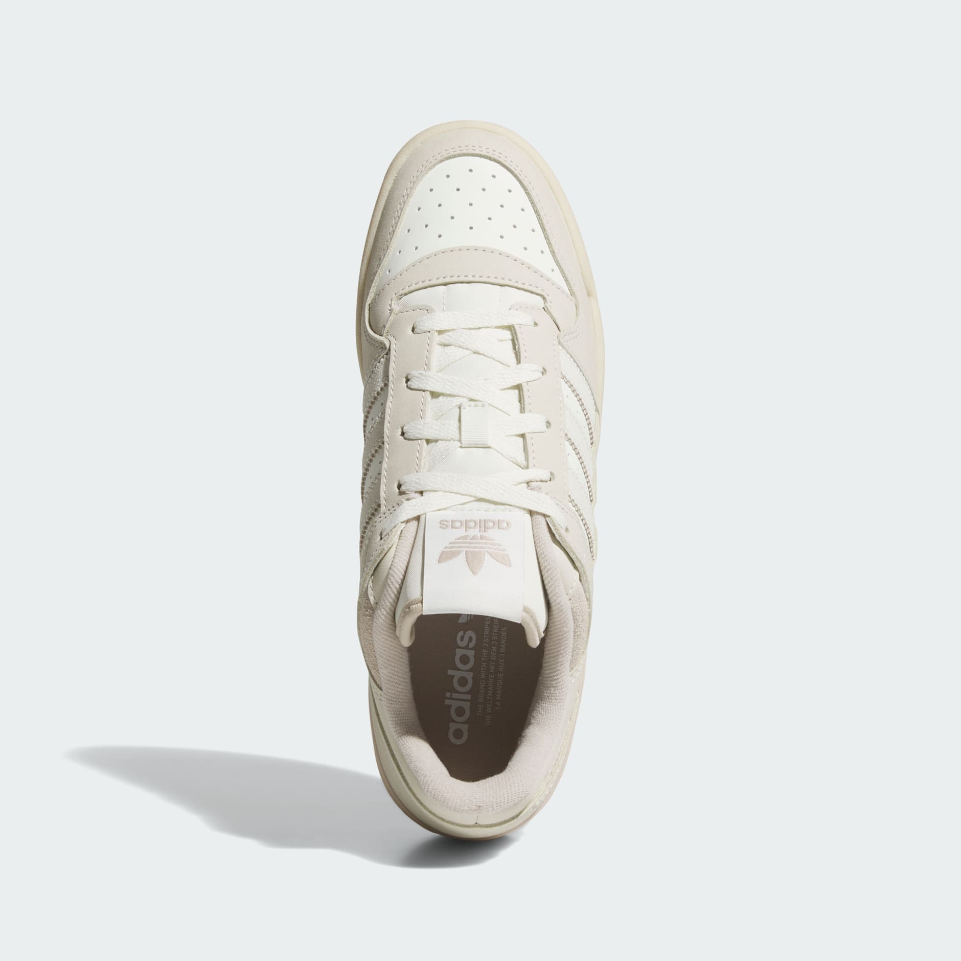 adidas Forum Low CL Shoes - Beige | adidas UAE