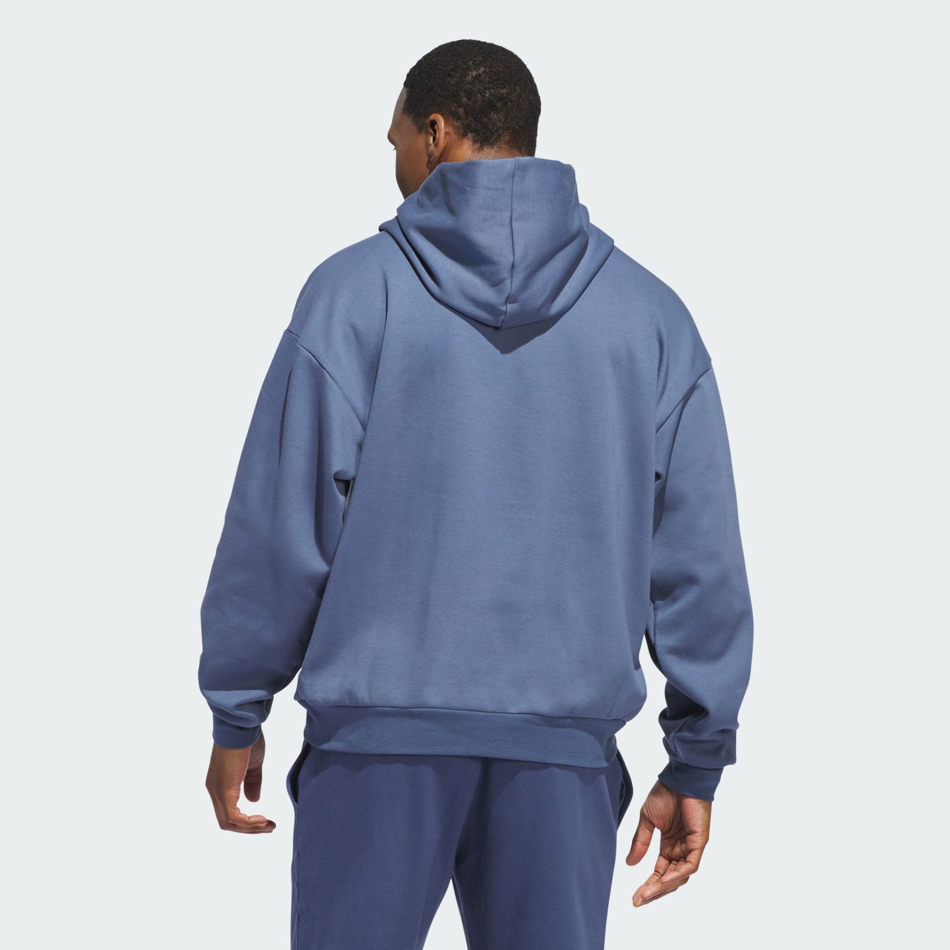 Select Foundation Fleece Hoodie - Blue | adidas Hong Kong