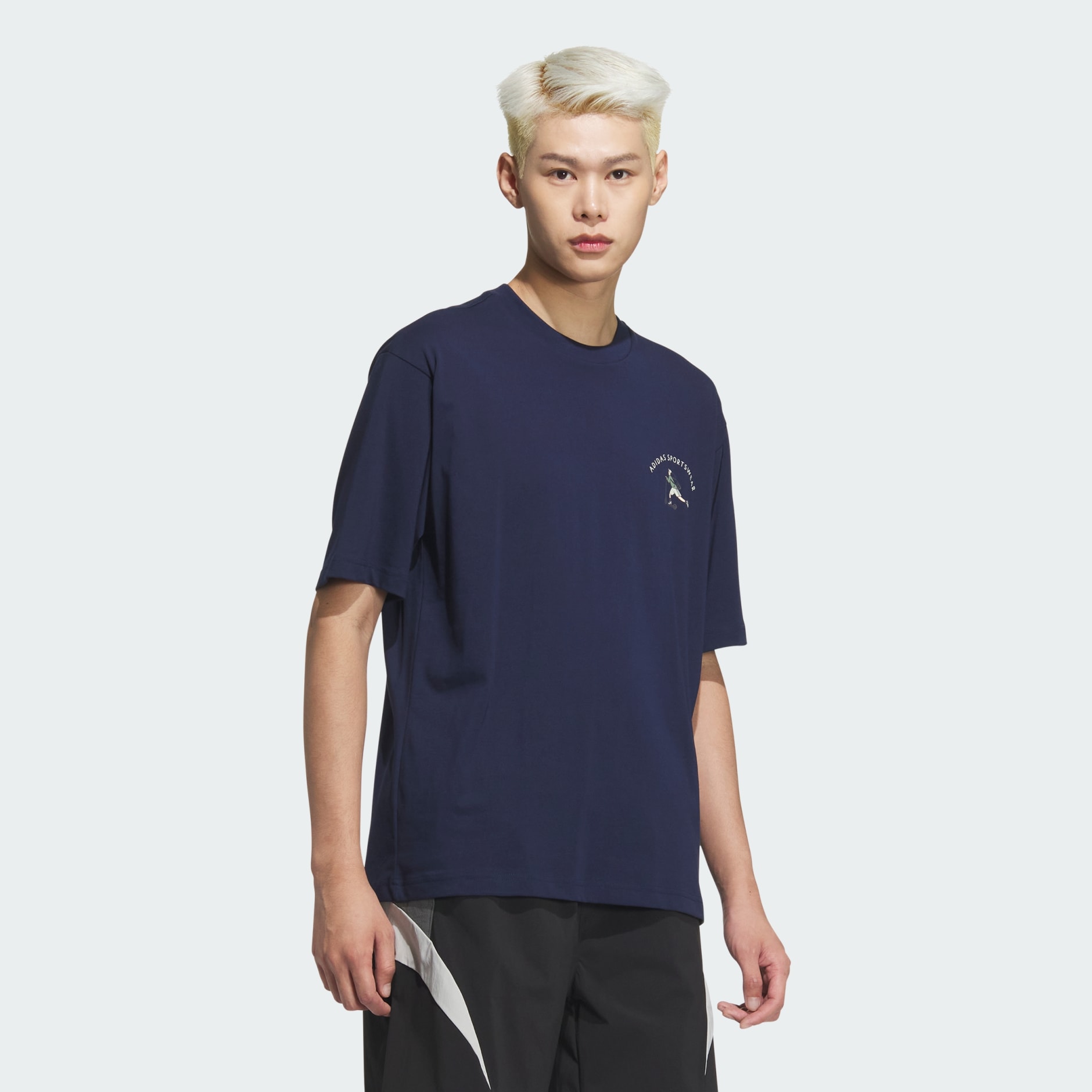 GFX Short Sleeve Tee - Blue | adidas Hong Kong