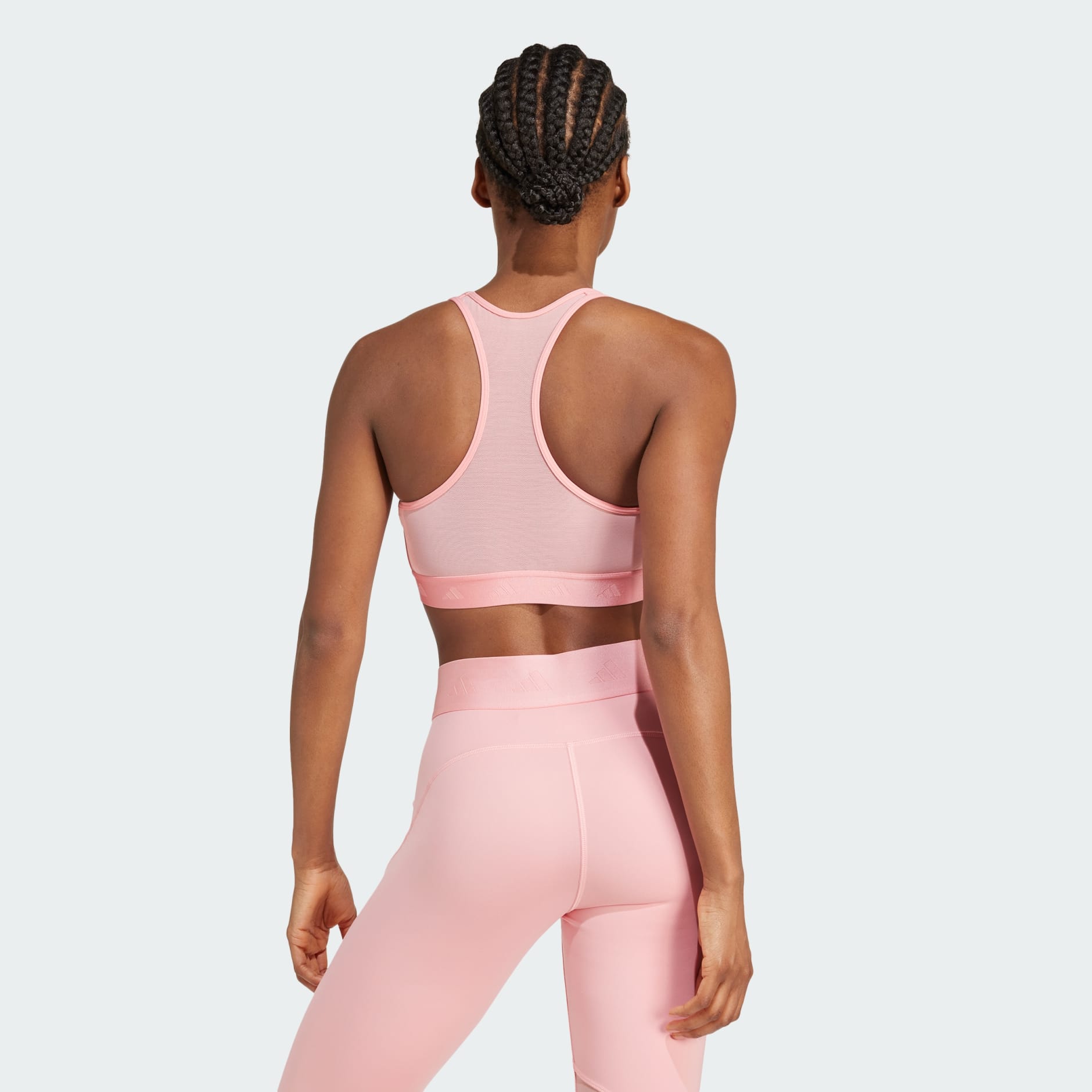 Clothing Powerreact Training Medium Support Hyperglam Bra Pink